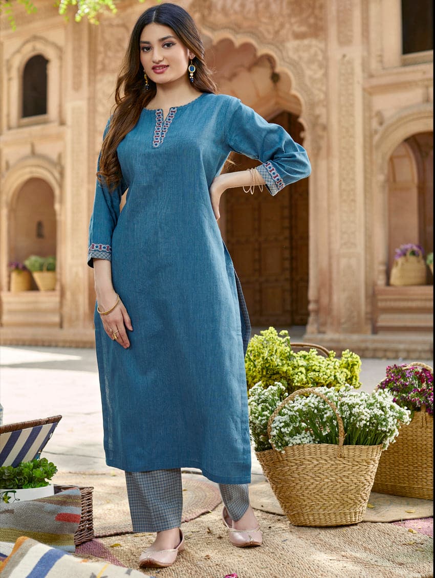 Shop Cotton Kurtas Online - Women Plus